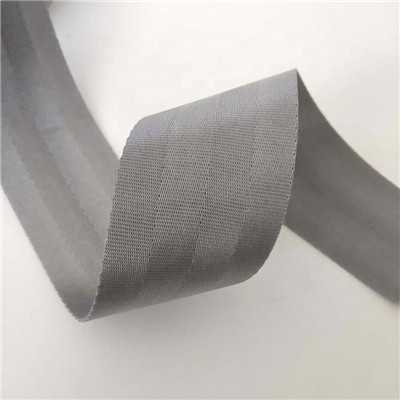 Eco-friendly light gray nylon webbing | webbing manufacturers