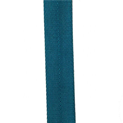 Indigo blue herringbone pattern nylon webbing | webbing manufacturers