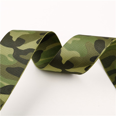Nylon webbing camouflage pattern customized | webbing manufacturers