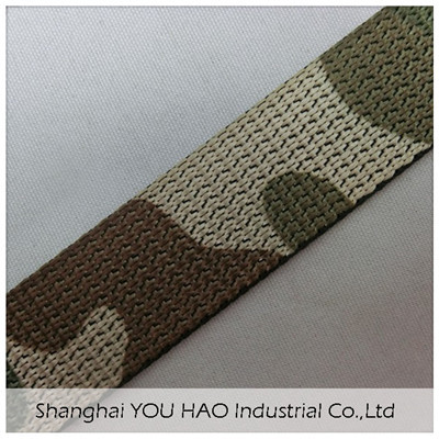 Nylon webbing camouflage pattern customized | webbing manufacturers